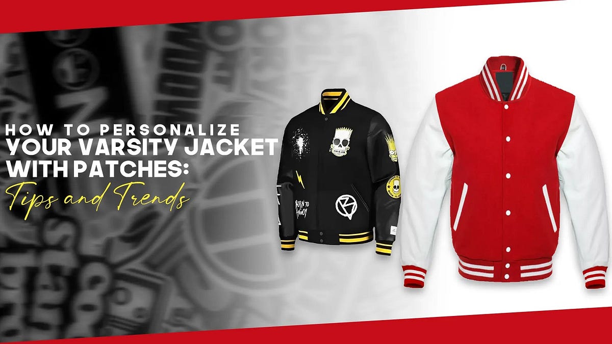 Varsity Jacket With Patches | Medium