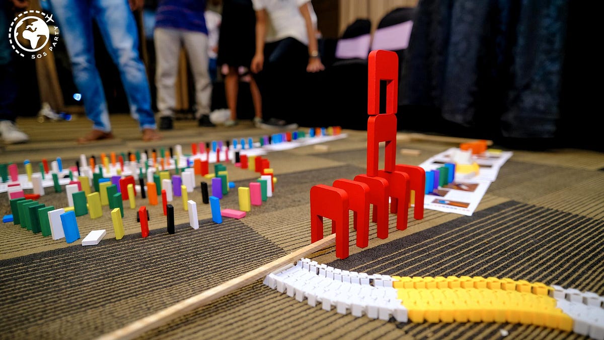 Enhancing Collaboration and Problem-Solving with Domino Team Building Games | by dodigital aman ...