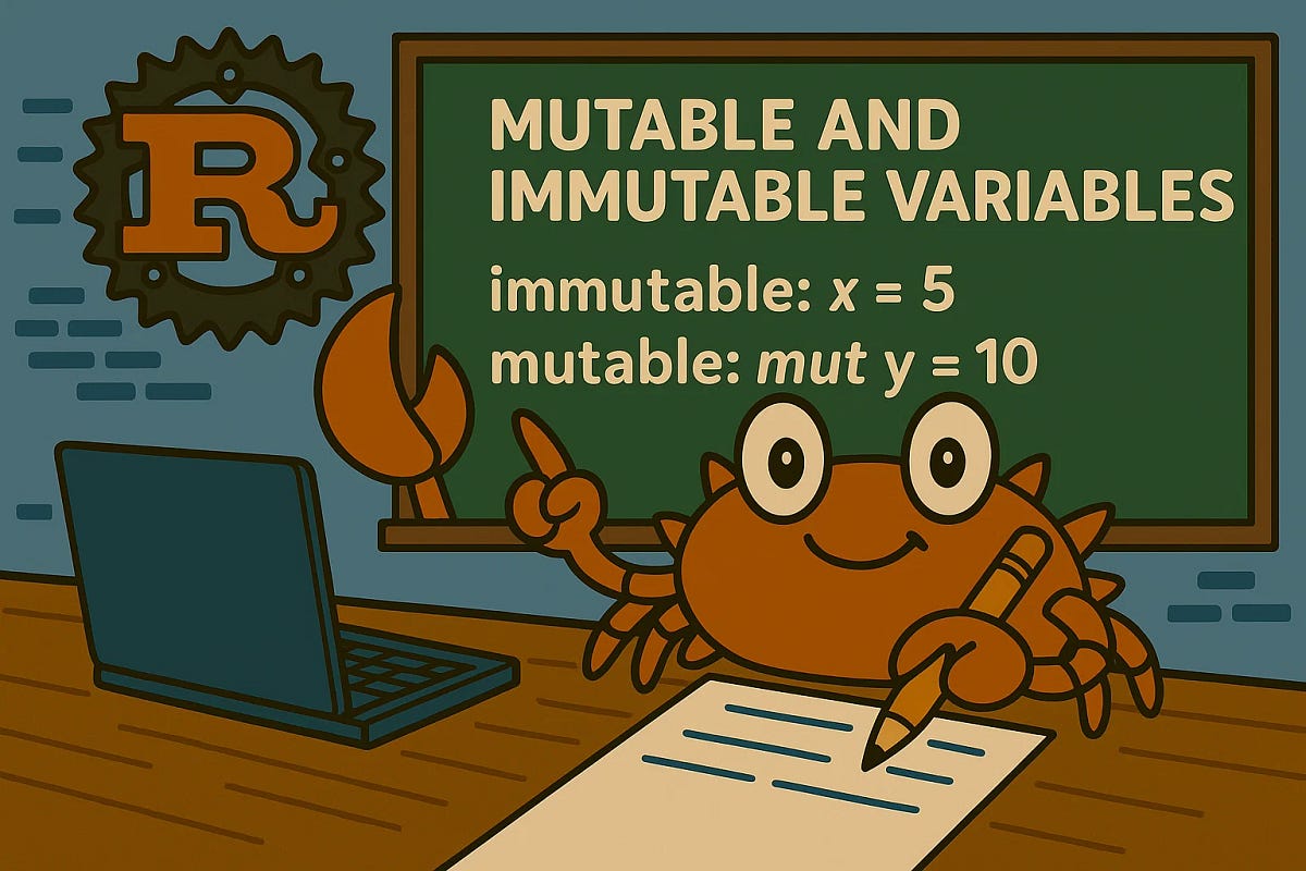 Rust’s Secret to Safer Code: Mutable vs Immutable Variables | by Kartikeya Ranjan | May, 2025 ...