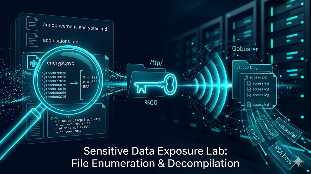 Sensitive Data Exposure Attack Lab: A Hands-On Journey Through ...