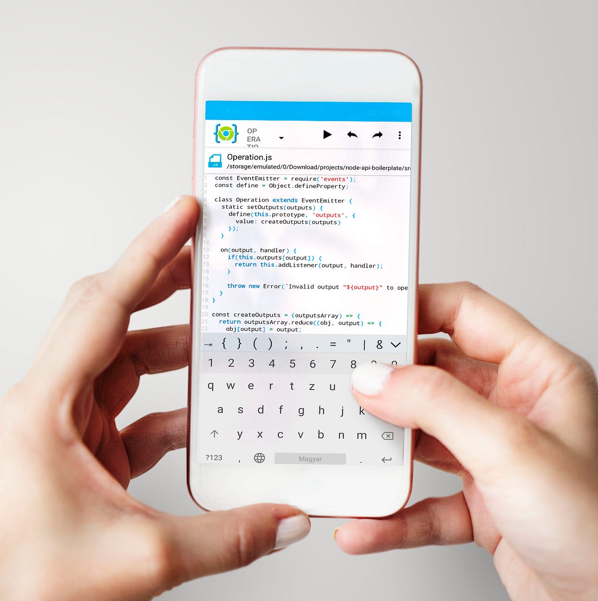 How to write code on your android device | by Márk Farkas | Medium
