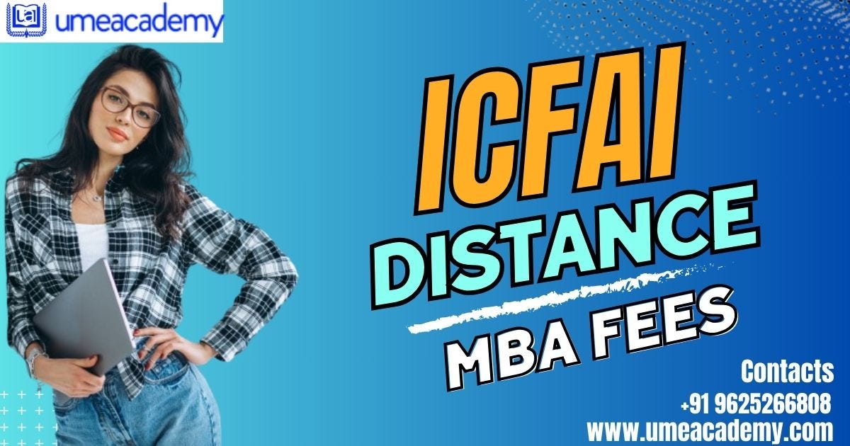ICFAI Distance MBA fees - Vinay - Medium