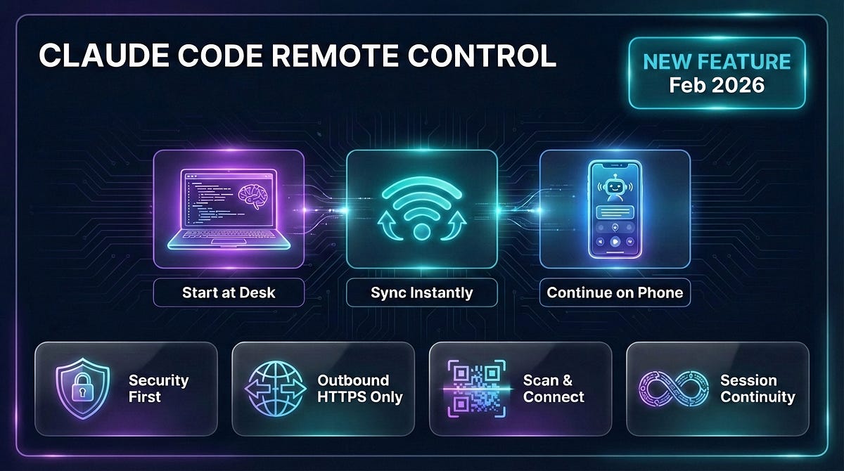 Claude Code Remote Control: Your AI Agent Just Got Untethered | by ...