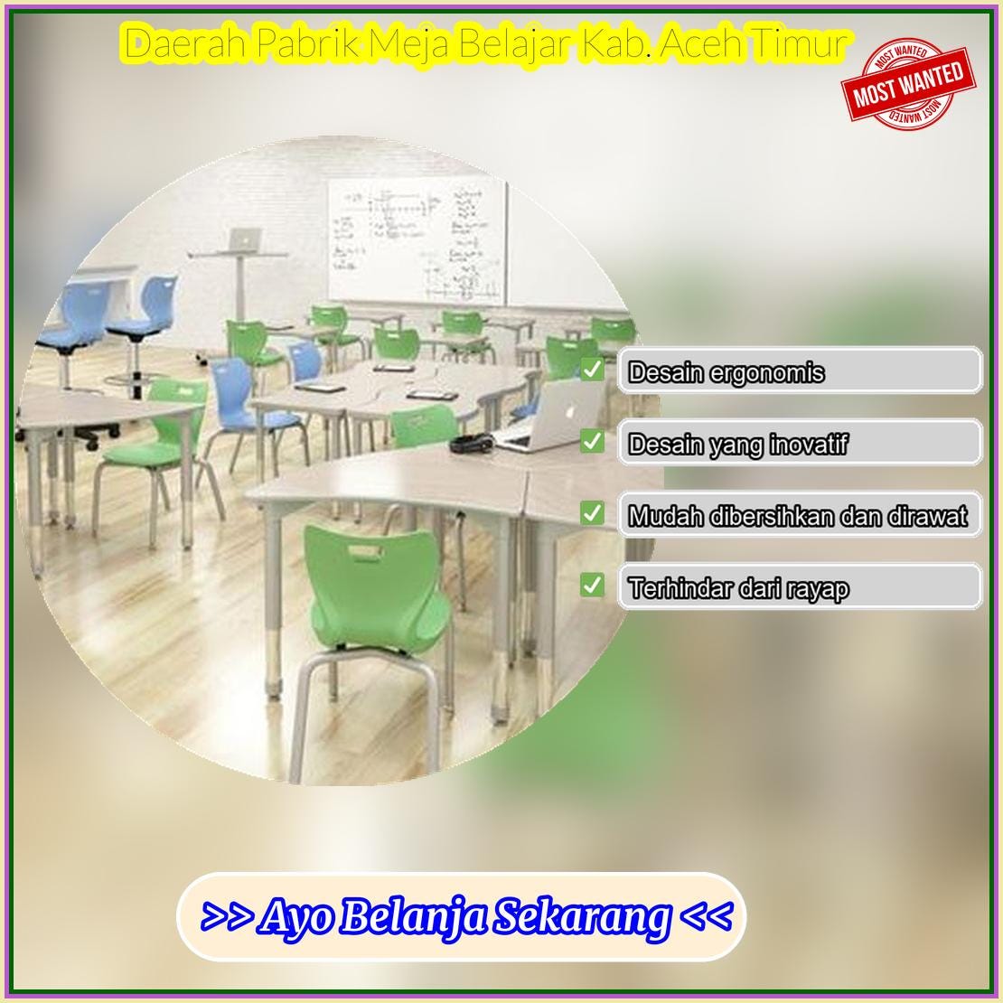 Daerah Pabrik Meja Belajar Kab Aceh Timur - Sekolahmejabelajar - Medium