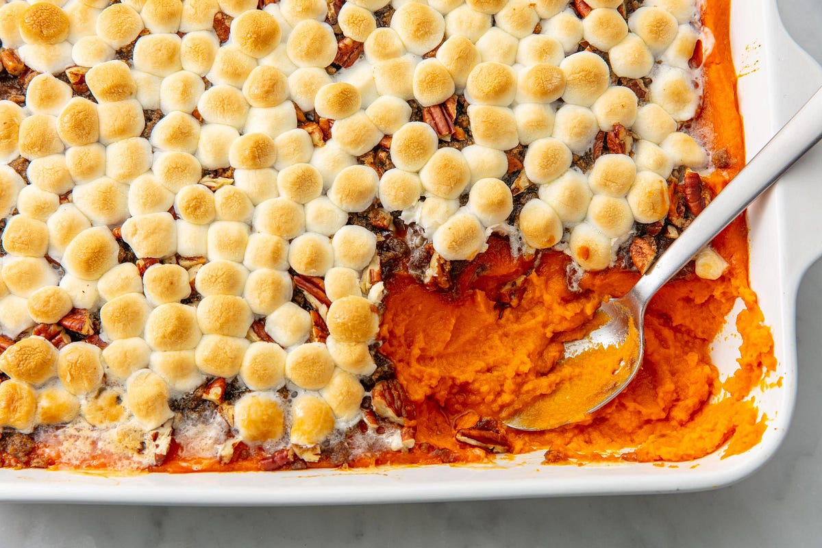 Daily Itinerary of a Marshmallow Sweet Potato Casserole | by Rachel Van ...