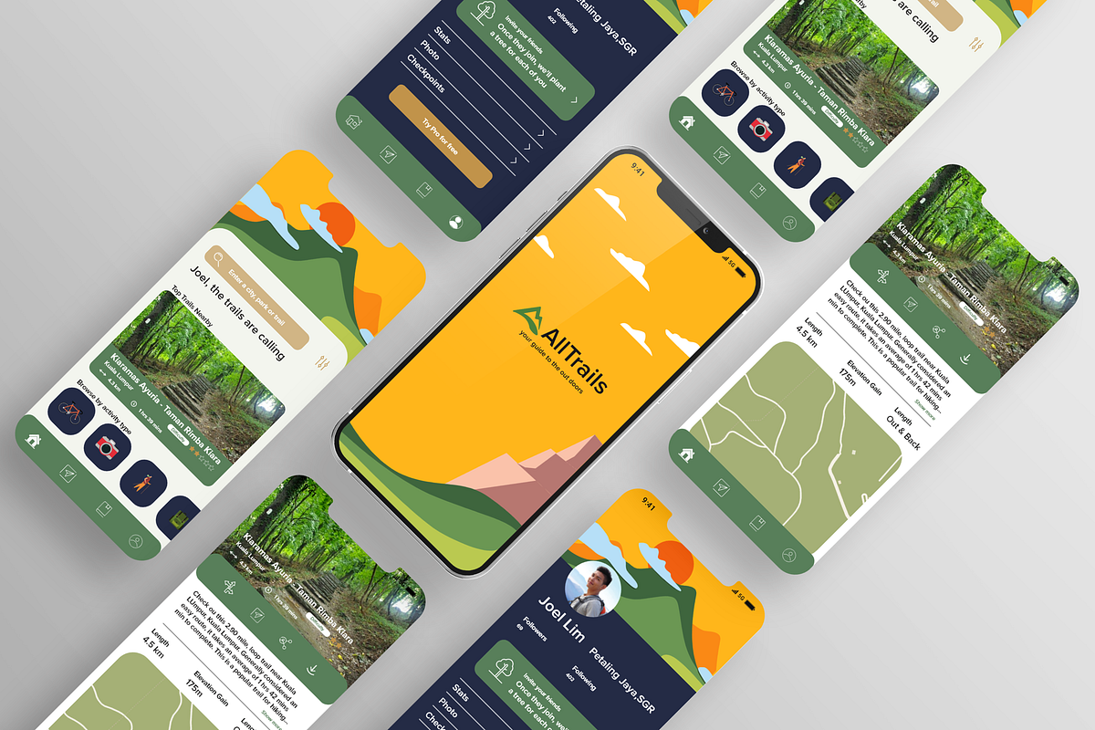 UIUX Case Study: AllTrail Hiking App | by Joel | Medium