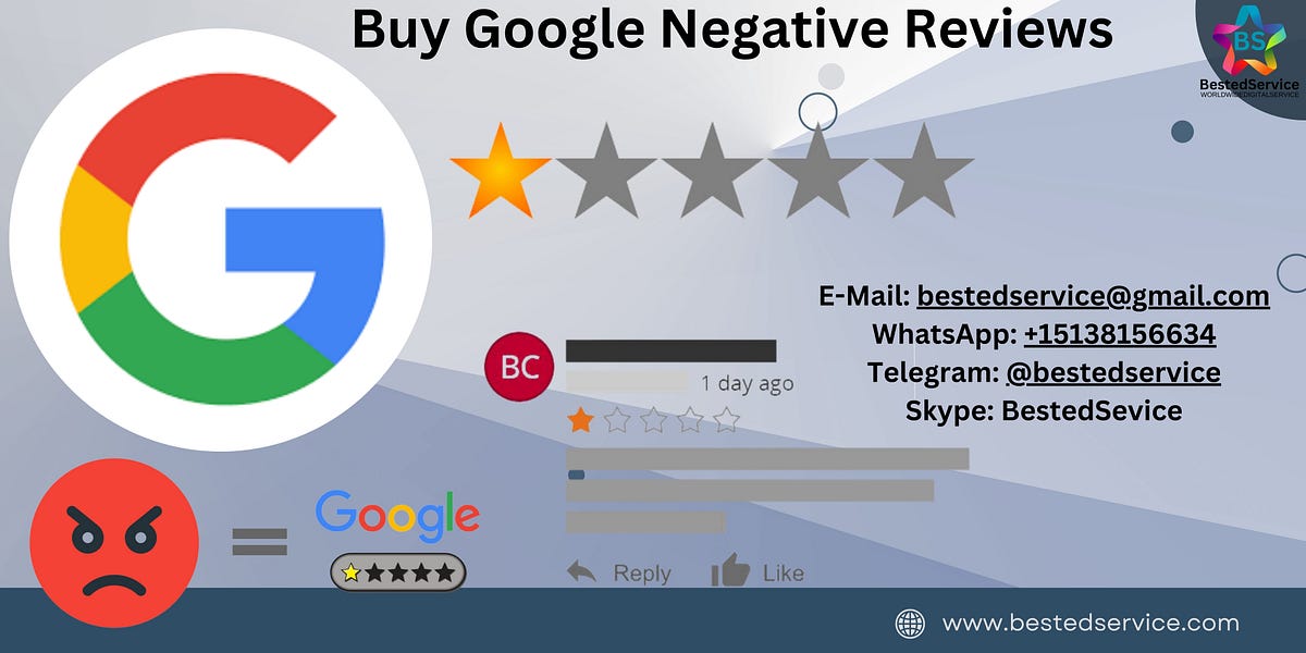 Buy Negative Google Reviews. Online reviews have become the go-to… | by ...