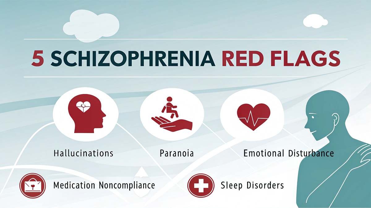 5 Schizophrenia Red Flags. Essential warning signals every… | by Luna ...