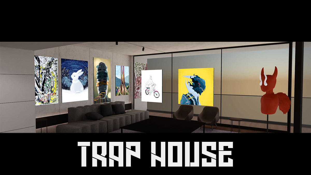 The Trap House Gallery. by KIRKY | by 𝙆𝙄𝙍𝙆𝙔 | Medium