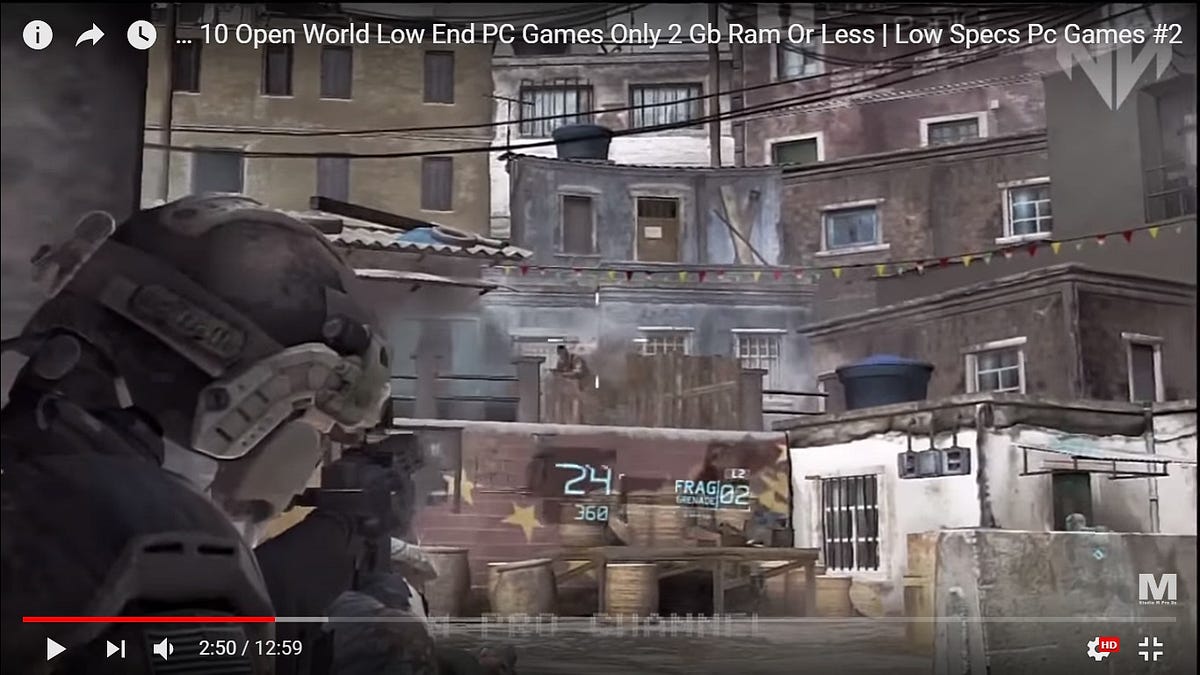 Top 10 Open World Low End PC Games Only 2 Gb Ram Or Less | Low Specs Pc ...