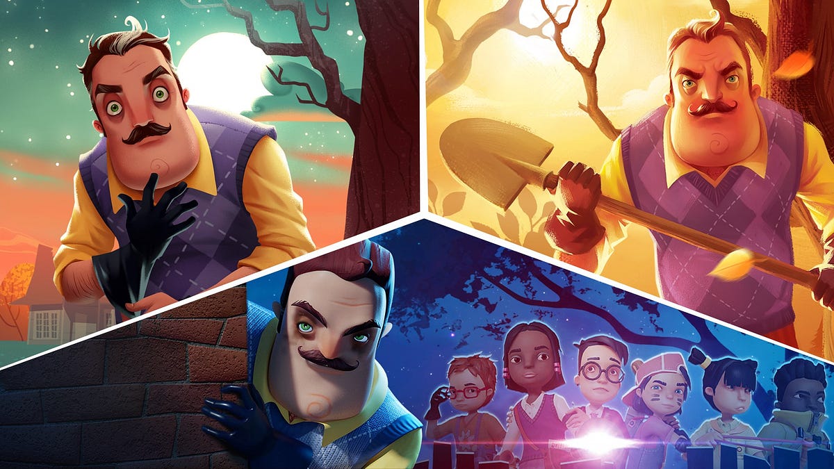 Hello Neighbor Card Version: Deceptive are those who win! | by mandy ...