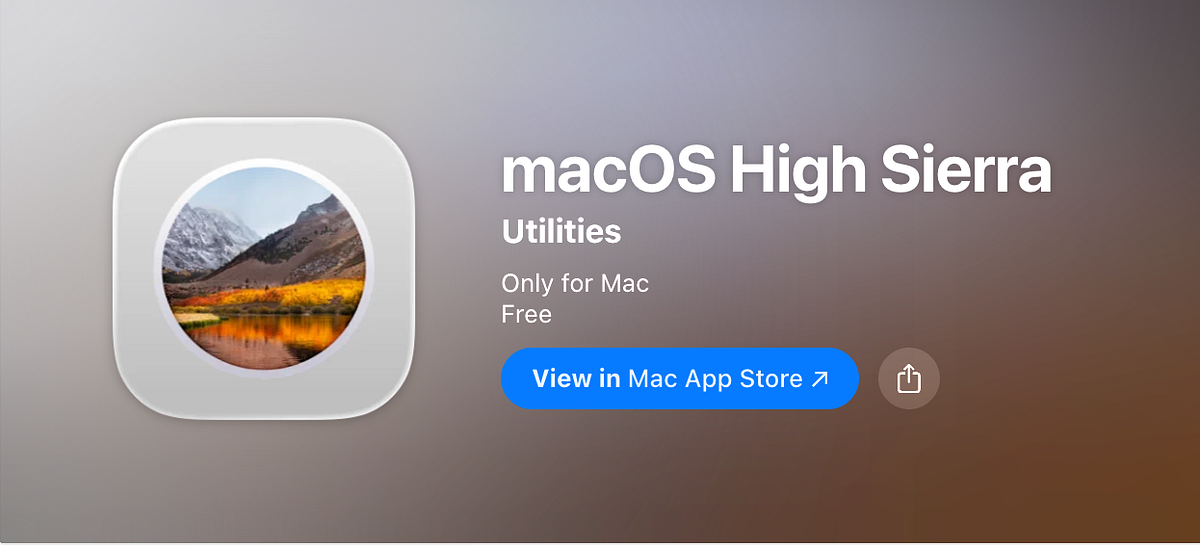 How I Downloaded macOS High Sierra in 2026 (Even on Older Macs) | by ...