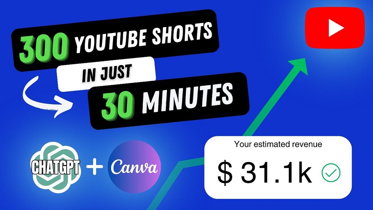 How I Made 300 YouTube Shorts in Just 30 MINUTES | by Web Viewer | Medium