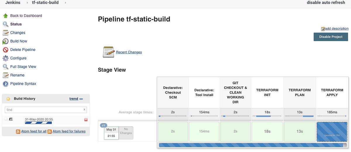 How to build a Jenkins pipeline for Terraforming AWS resources | by Stefan Andrei | Medium