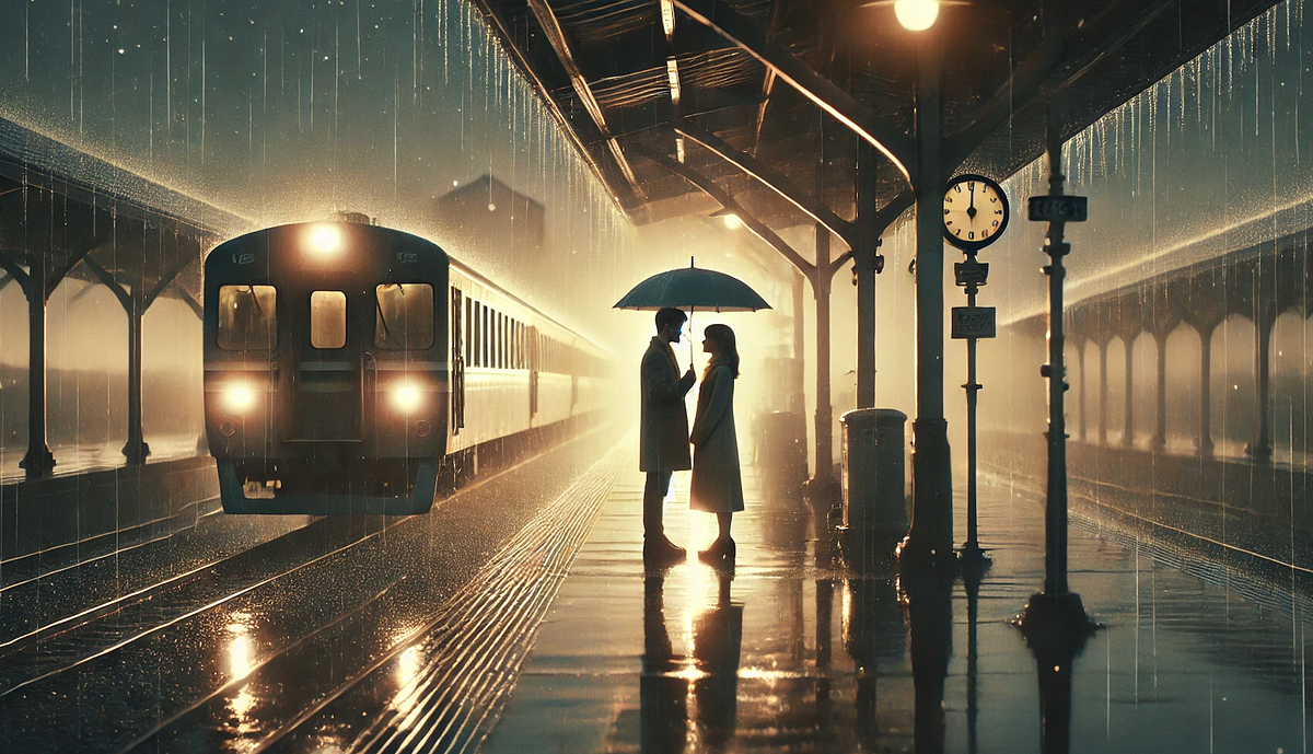 When the Rain Fell, So Did She!. The train station was unusually quiet ...