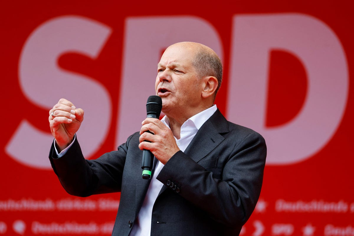 Scholz is Sinking but Not Giving Up | by GEOFOR | Center for ...