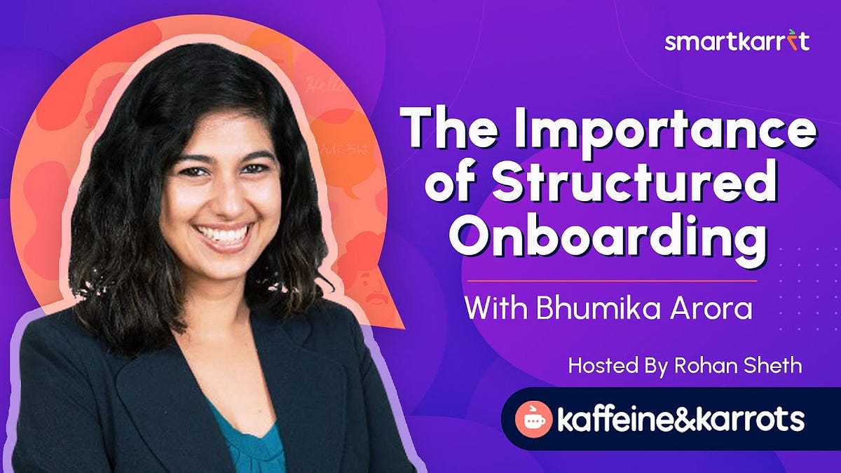 The Importance of Structured Onboarding | by SmartKarrot Inc. | Jan, 2024 | Medium