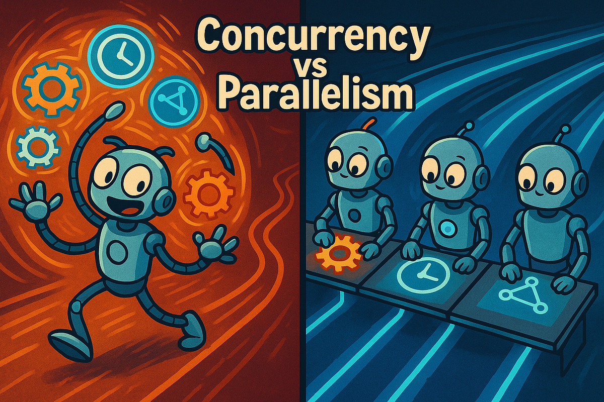 Concurrency vs Parallelism: Let’s Finally Clear Up the Confusion 🤔 | by ...