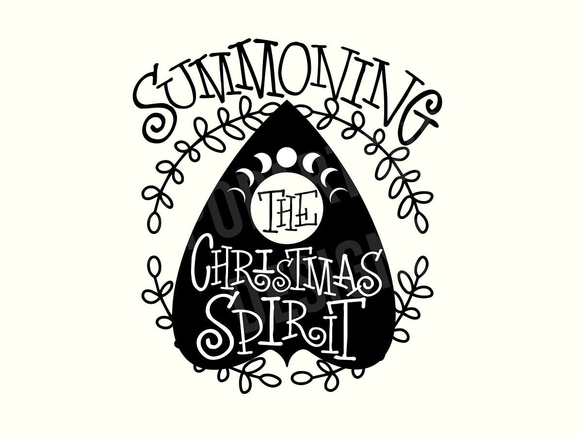 Summoning the Christmas Spirit Svg, Merry Witchmas Svg, Witch Christmas ...