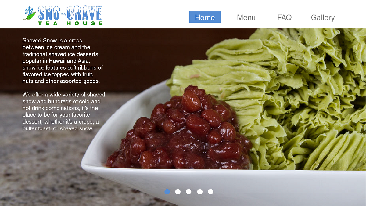 DES198 Final: Sno-Crave Website Redesign Process | by Aaron Ngai | Medium