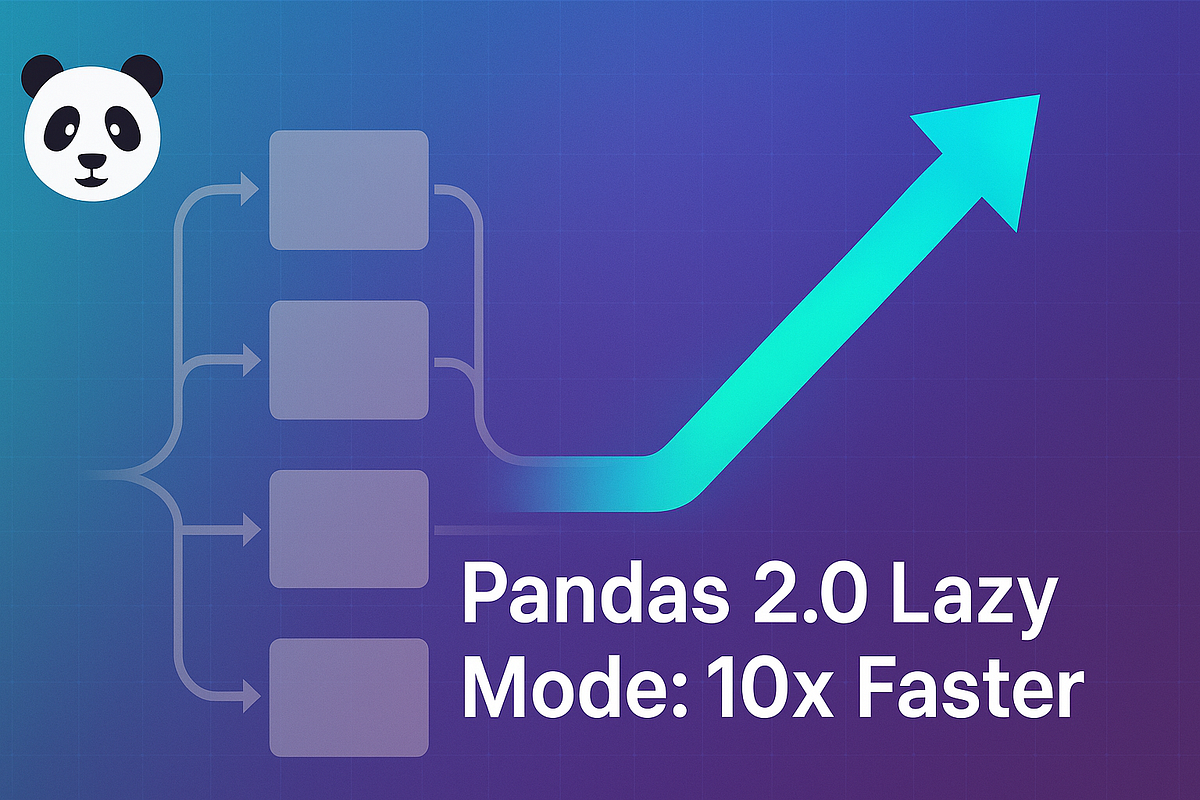 Pandas 2.0 Lazy Mode: 10x Faster Data Analysis | by Hash Block | Medium