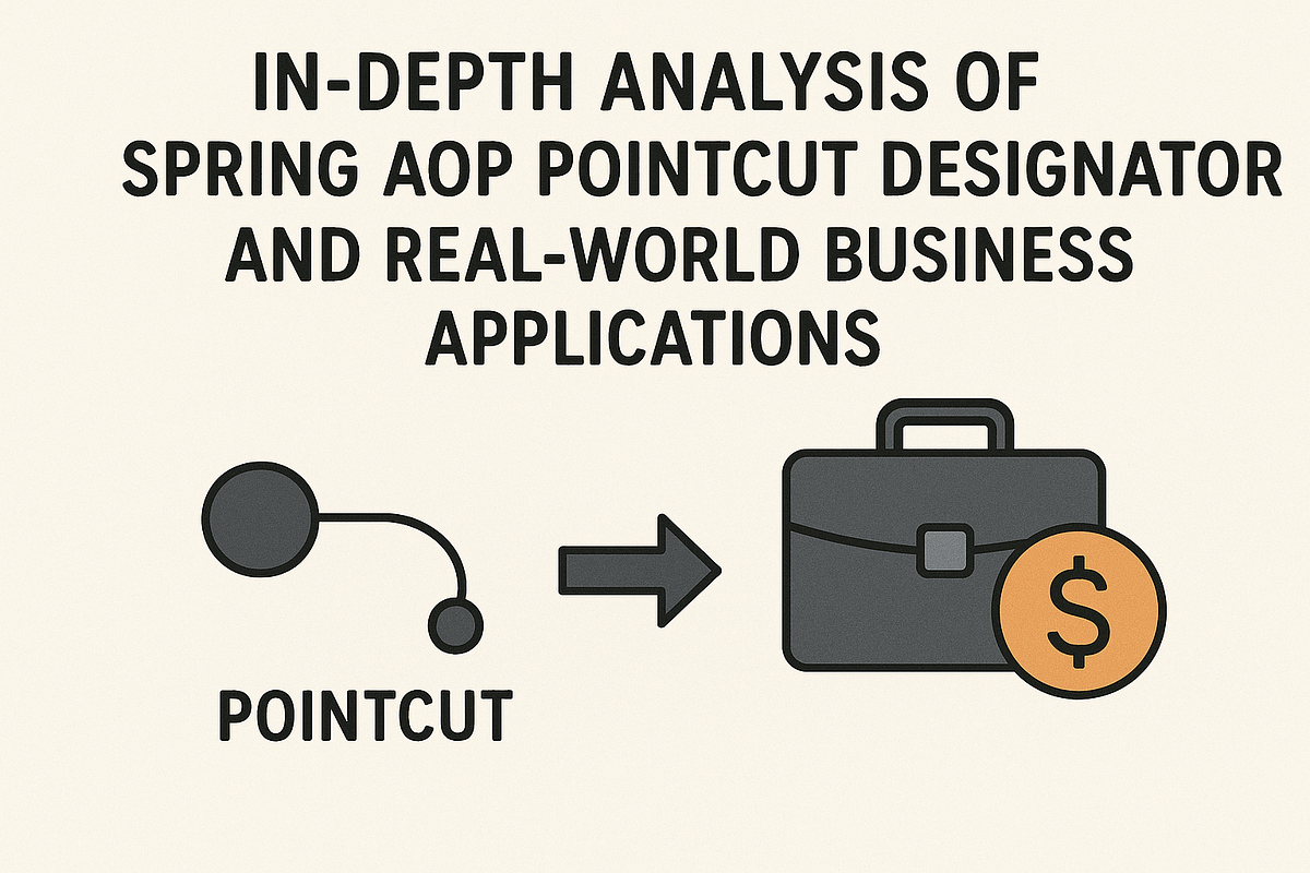 JavaIn-Depth Analysis of Spring AOP Pointcut Designators and Real-World Business Applications ...
