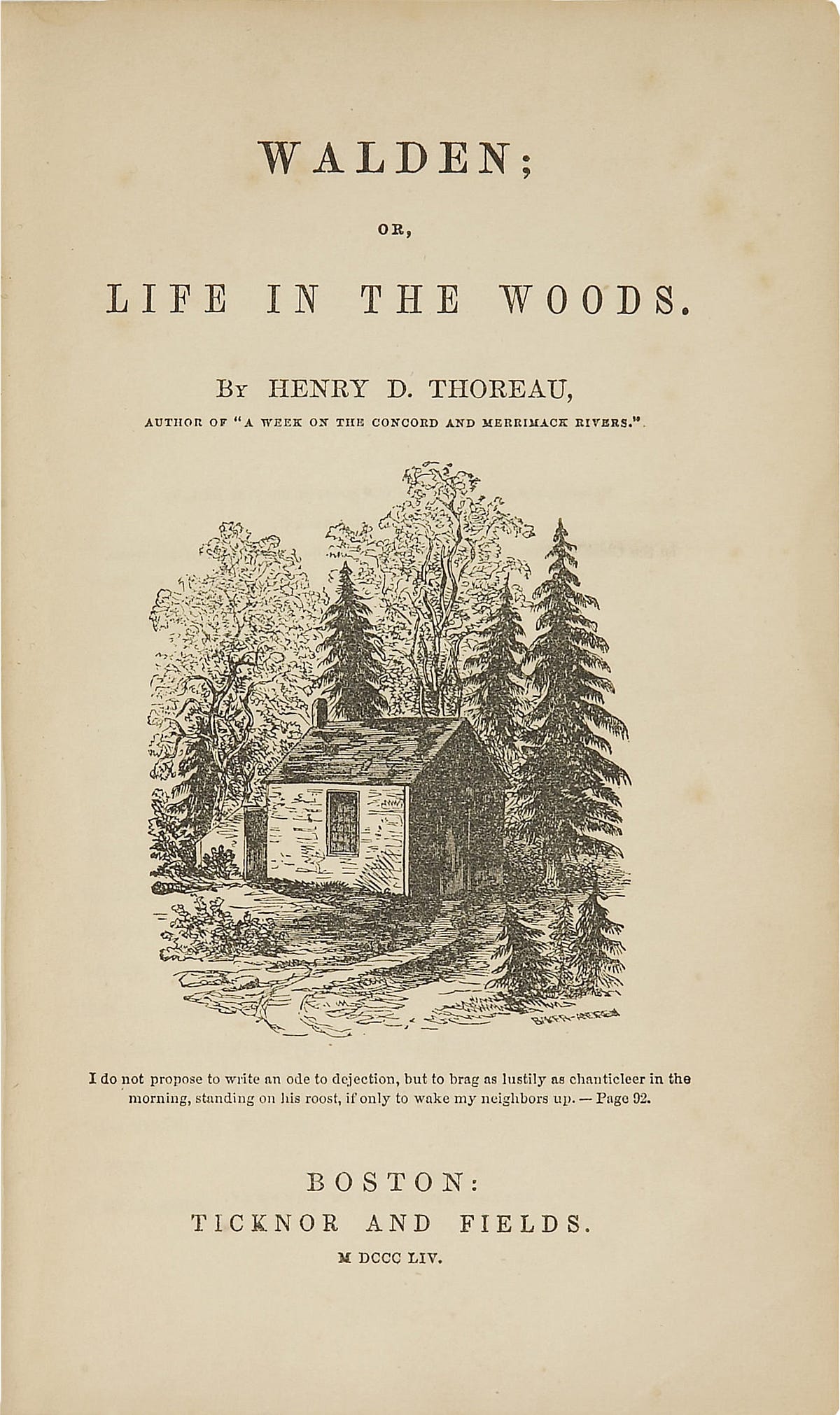 Walden. The Book that Shaped Environmentalism | by Rbeltran | Medium