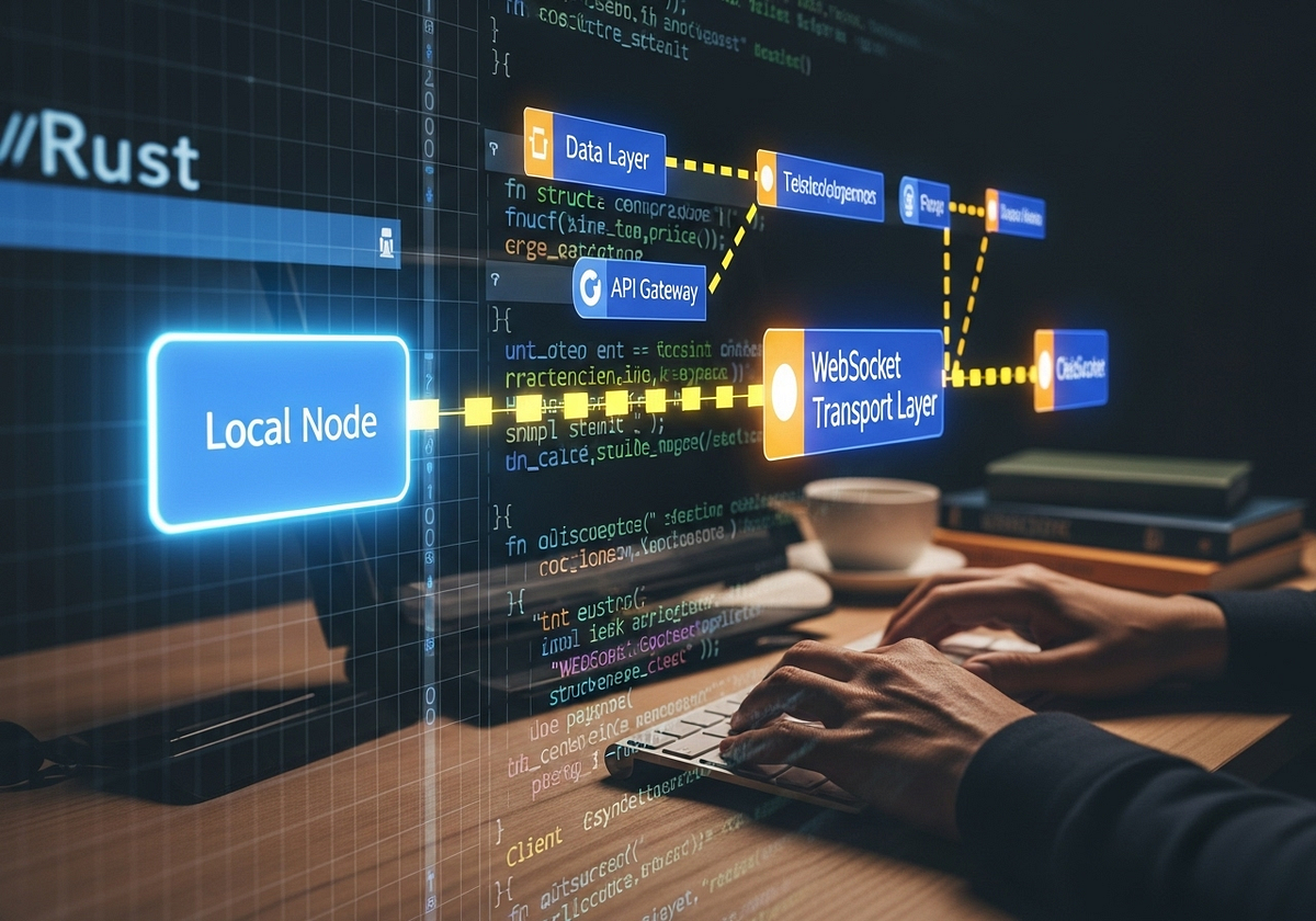 🧱 RUST : Build the Local Node + WebSocket Transport Layer | by WeDev | Jul, 2025 | Medium