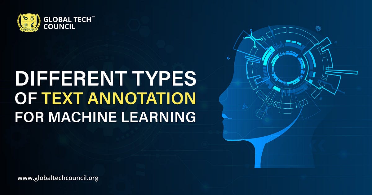 Different Types Of Text Annotation For Machine Learning | by Robert ...