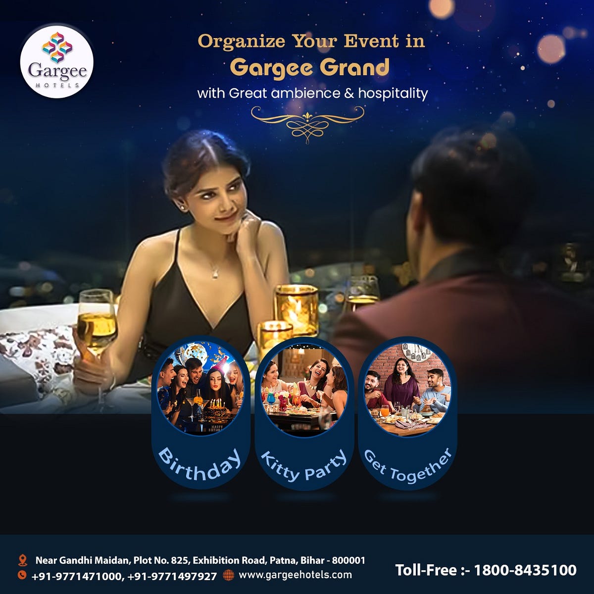 Best Restaurant In Patna & Best Hotel In Patna - Gargee Grand - Medium