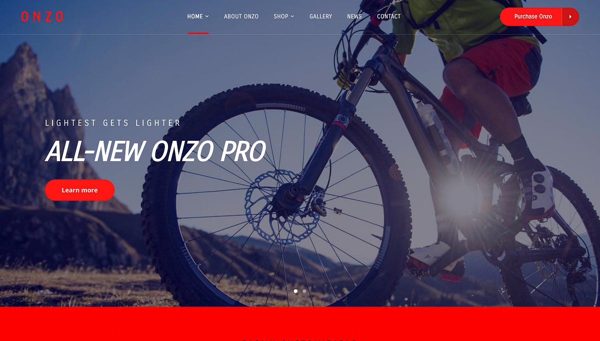 5+ Best WordPress Themes for a Bike Shop | by A Human Writer | Best ...