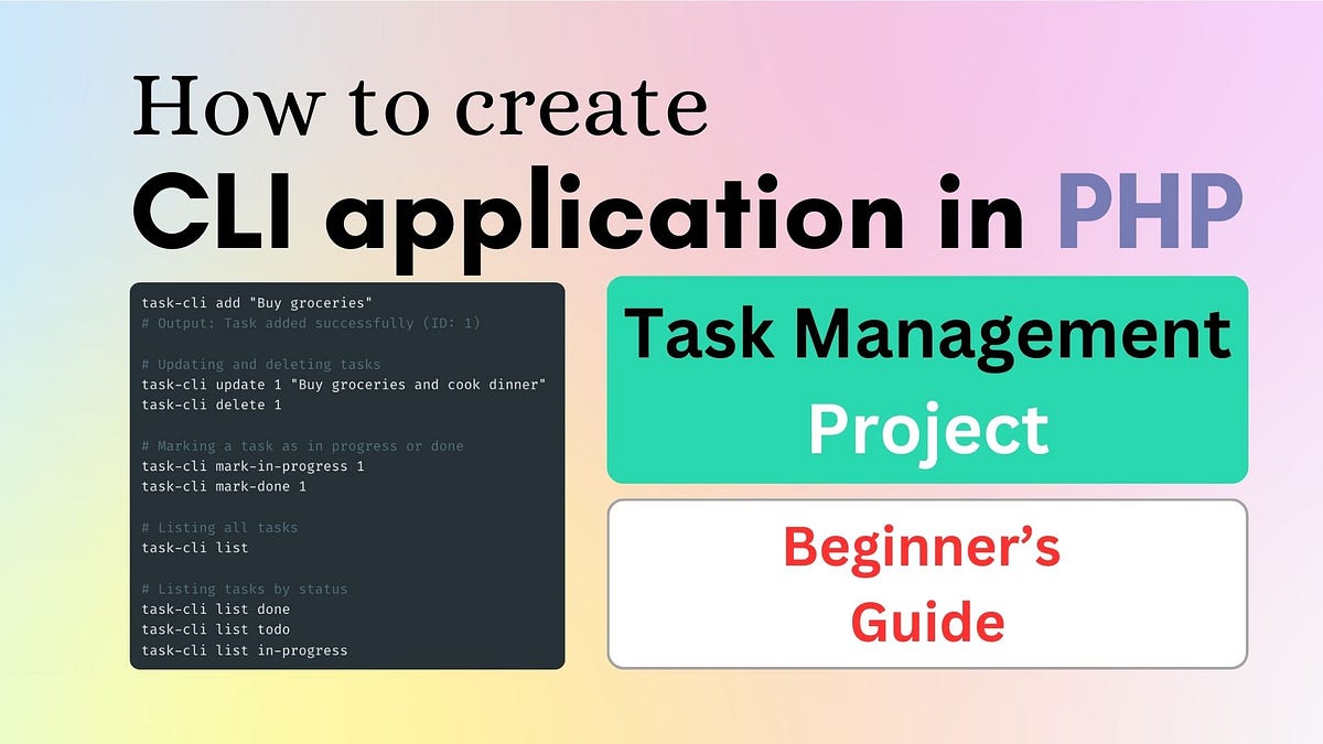 How To Create A Cli Application Using Php A Beginners Guide By Arif