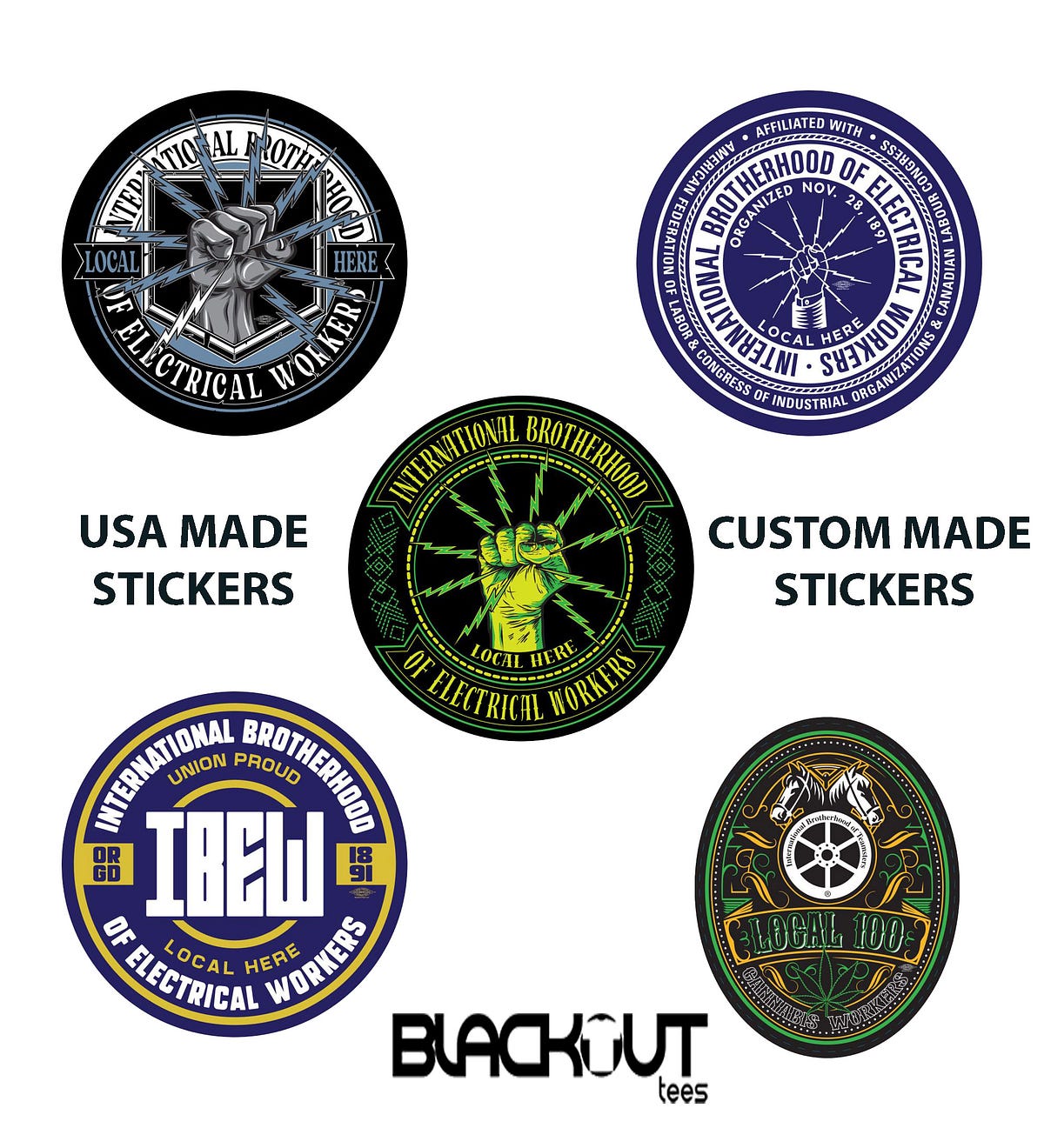 Crafting Union Pride: Elevate Your Style with Custom Made Stickers and ...
