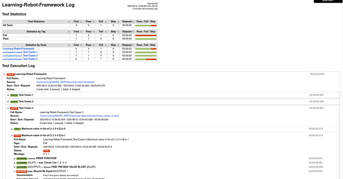 Let’s learn Robot framework. Start writing your test cases in the… | by ...