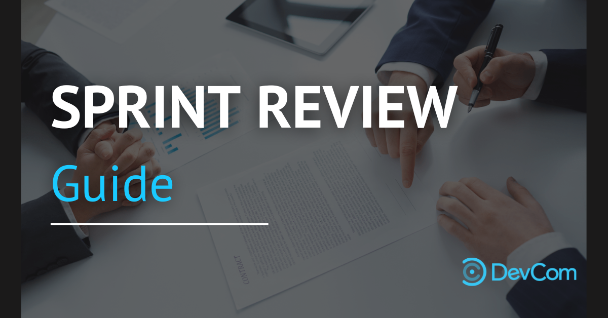 SPRINT REVIEW. The sprint review is part of the scrum… | by DevCom — We ...
