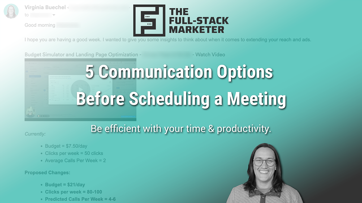 🚫 Meetings Suck. Try These 5 Things Before Scheduling. | by Virginia ...