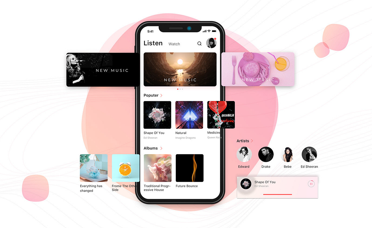 Apple Music Redesign Strategy. Case study for a more functional… | by ...