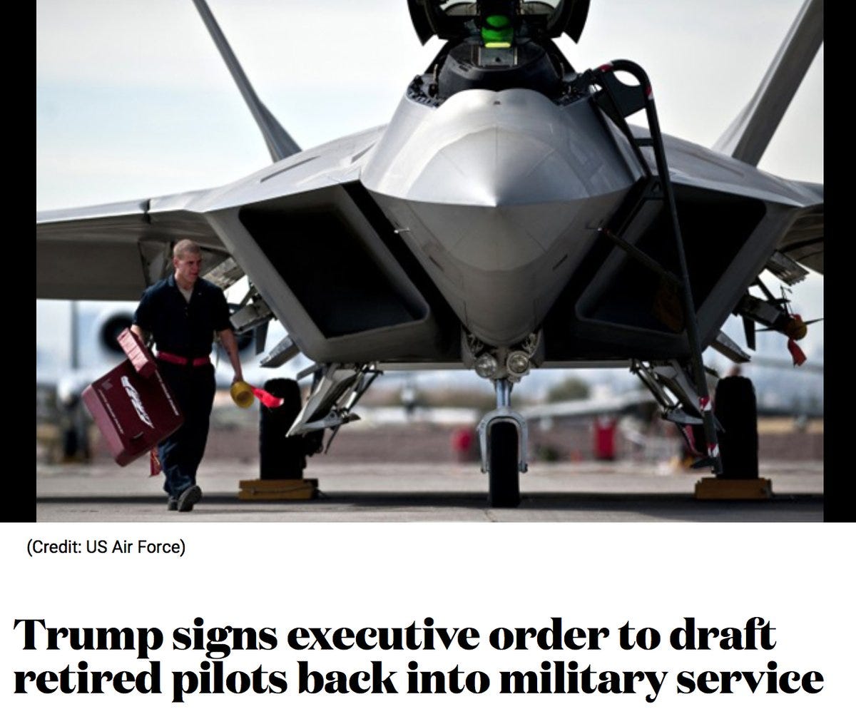While you were distracted by Trump lies: He’s re-instated a draft. | by ...