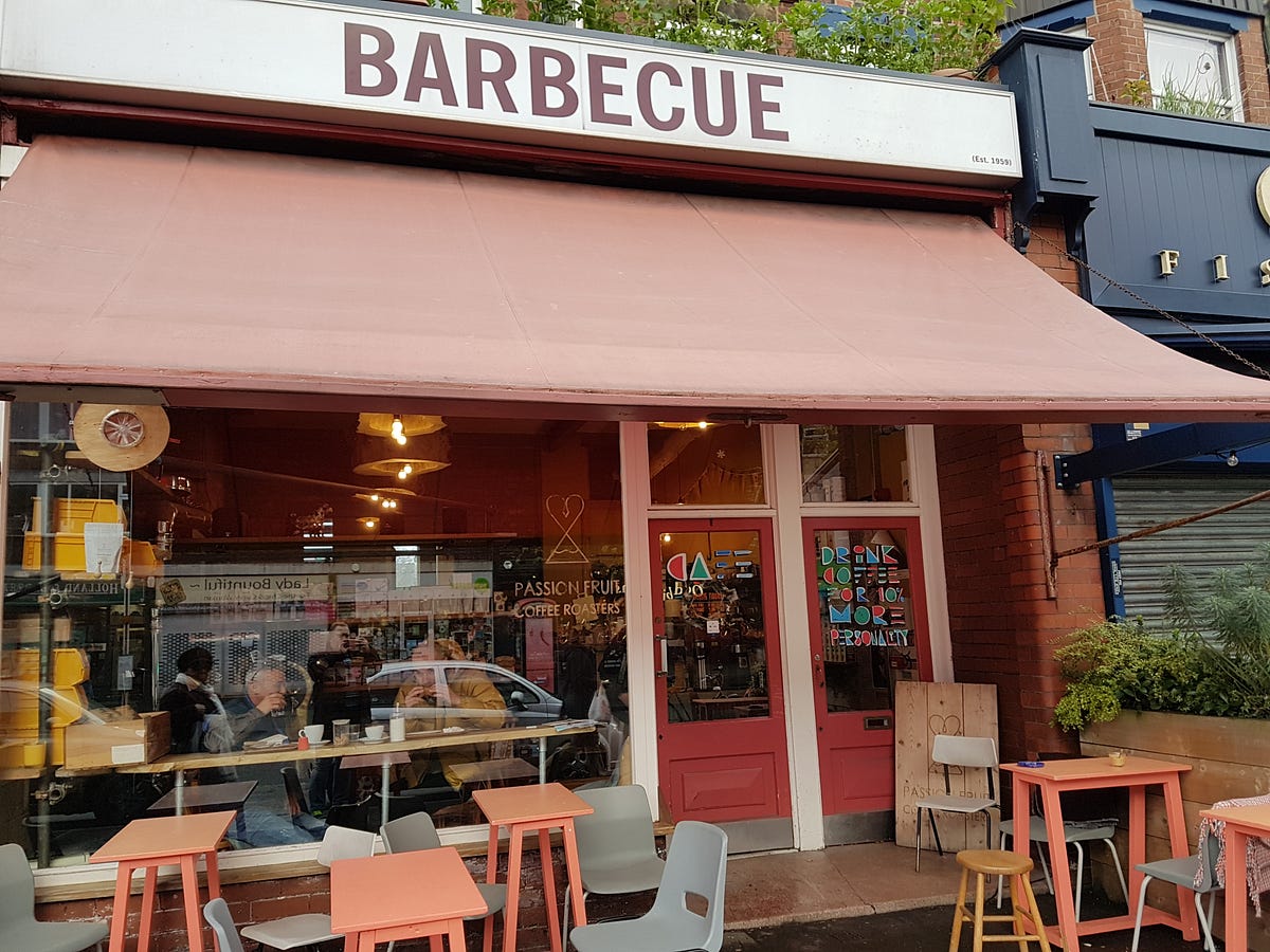 Barbecue Cafe in Manchester. While traveling to Manchester to visit ...
