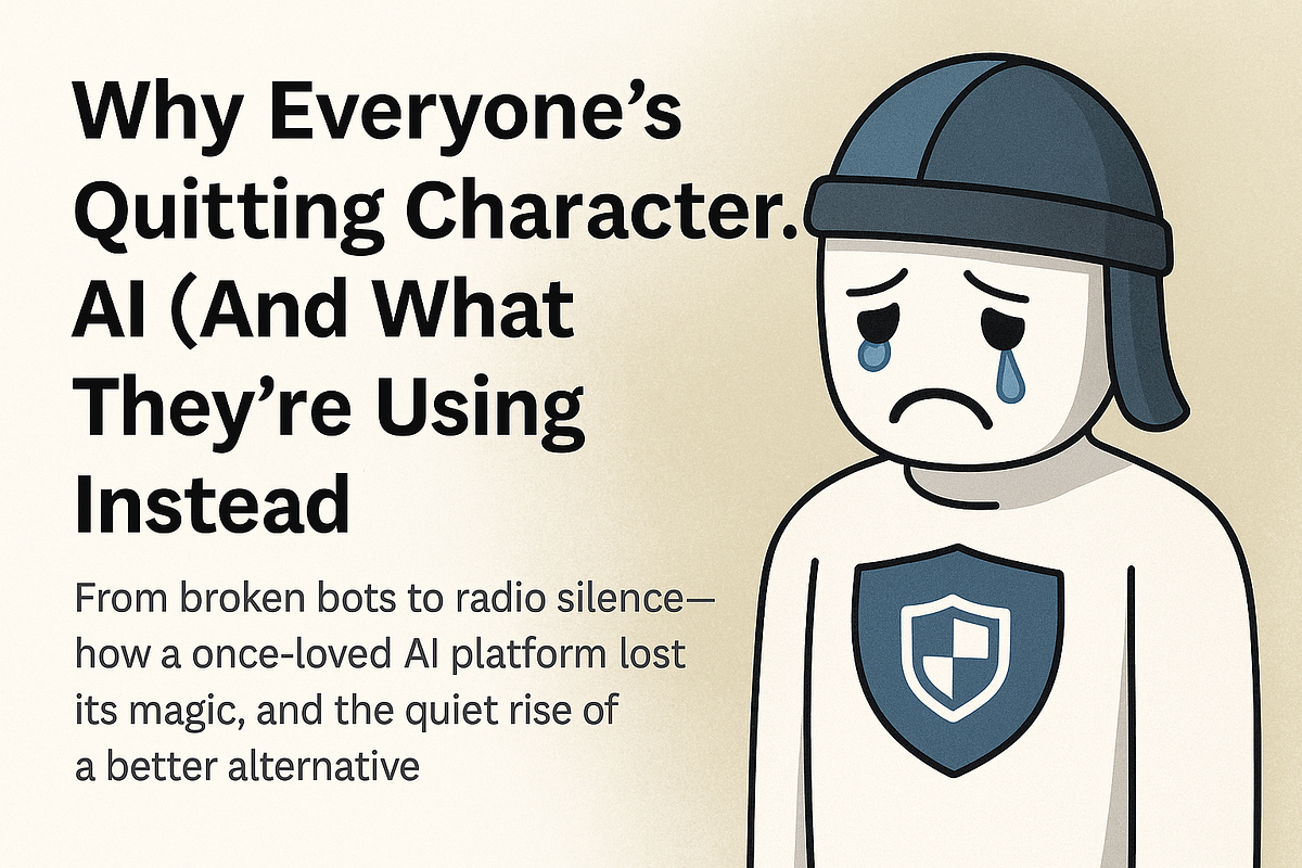 Why Everyone’s Quitting Character.AI (And What They’re Using Instead ...
