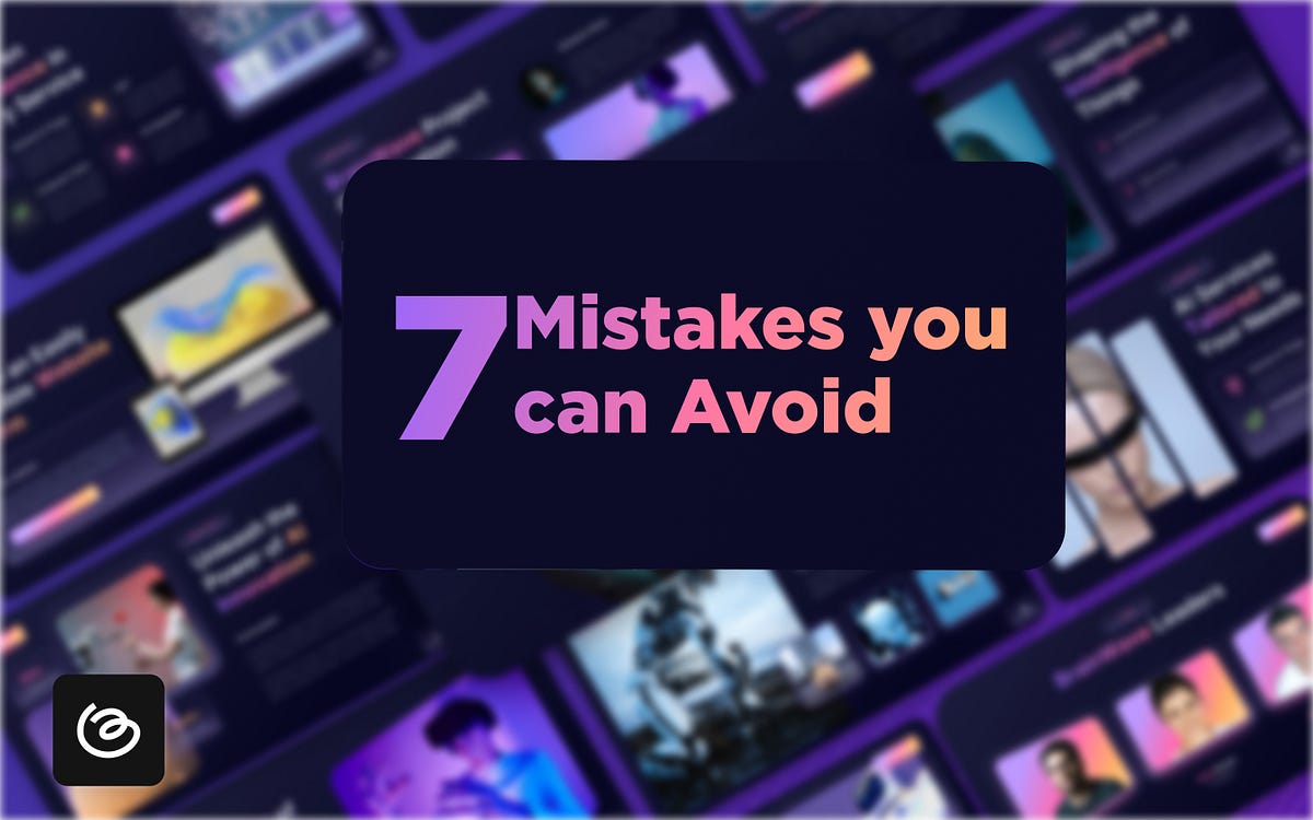 7 mistakes you can avoid while designing a landing page | by Anig ...