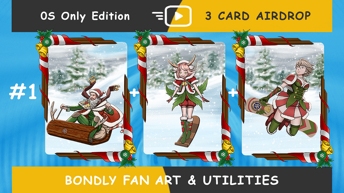 FOMO Bondly Xmas NFTs ~ Fan Art NFT Drop #1 | by BONDuross Fan Art ...