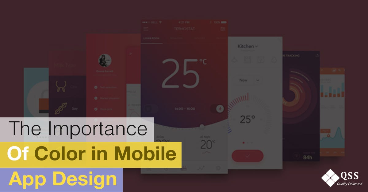 The Importance of Color in Mobile App Design | by Tarun Kaushik | Medium