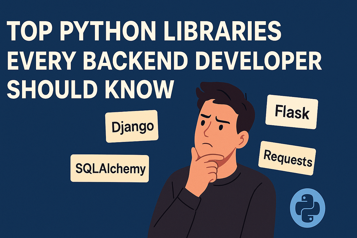 Top Python Libraries Every Backend Developer Should Know 🚀 | by Dipak Pawar | Sep, 2025 | Python ...