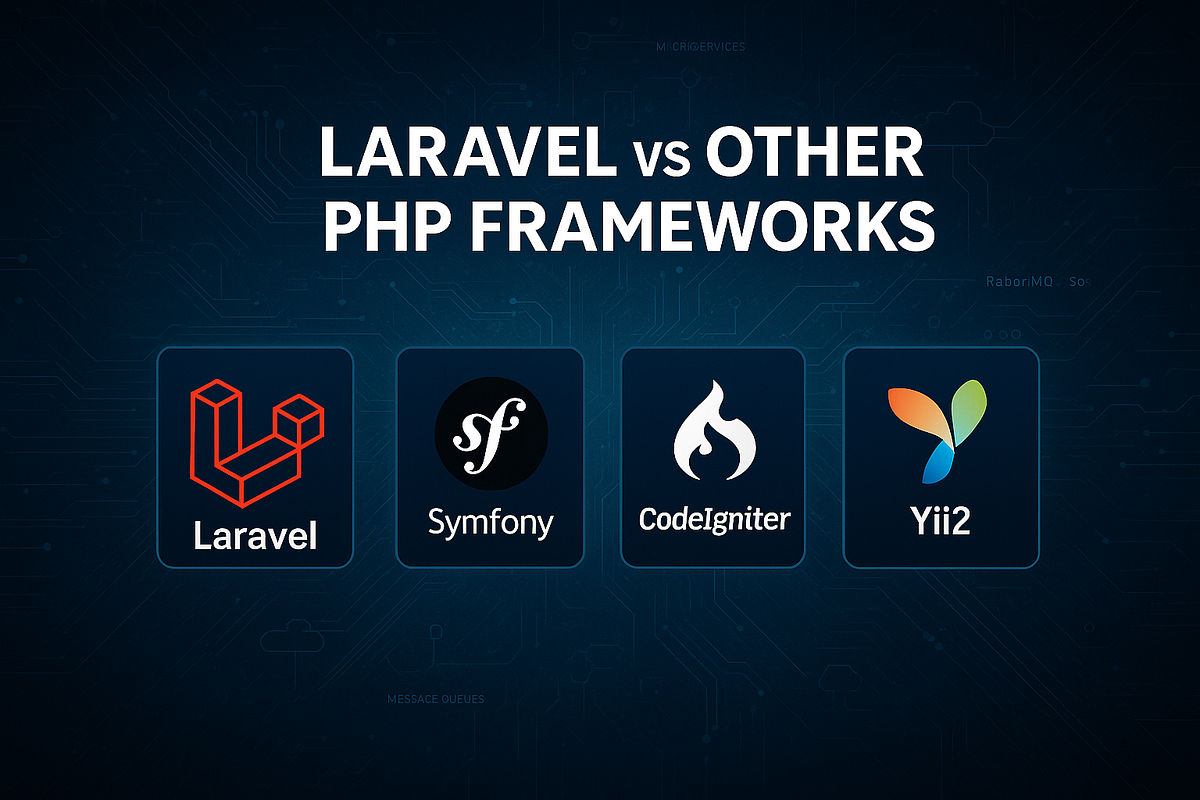 Laravel vs Other PHP Frameworks in 2025: Which One Should You Choose? | by Anil Kumar | Jul ...