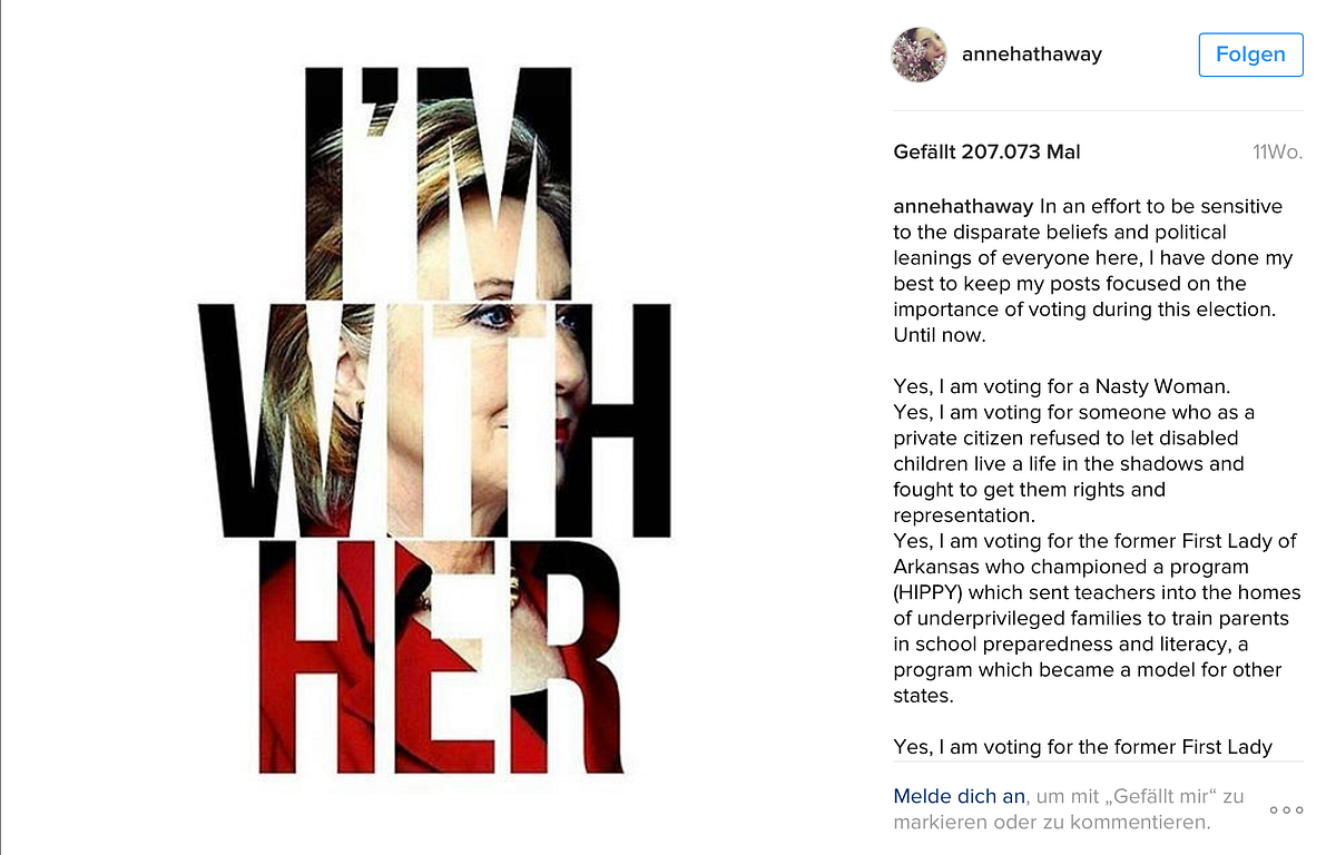 Celebrities, Politics and Social Media | by Laura Zimmermann | Inside ...