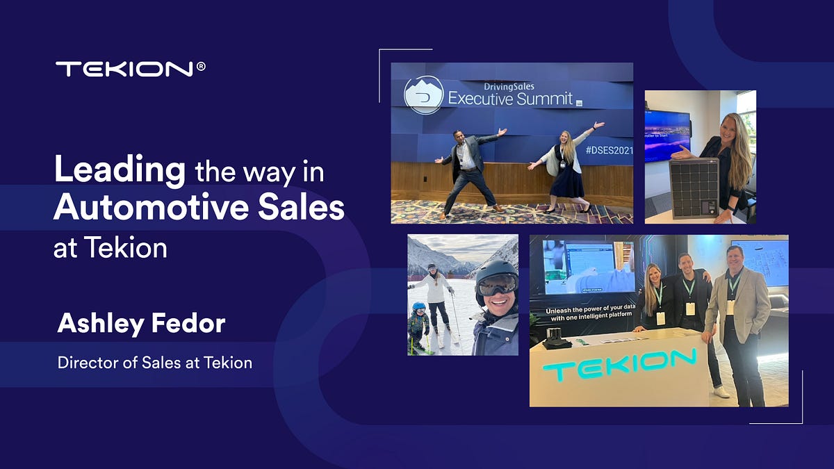 Adapting, Leading, Succeeding: This is my Journey at Tekion | by Tekion ...