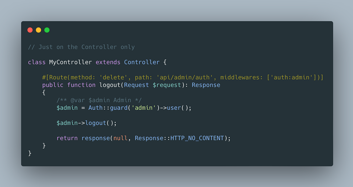 Laravel Routing with Controller only — Using PHP 8 Attributes on ...