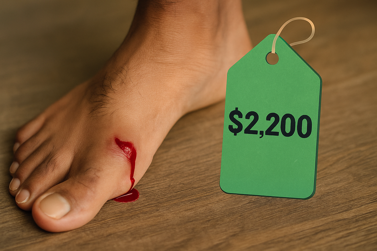 How a Minor Toe Injury in the US Became a $2,200 Medical Bill | Medium